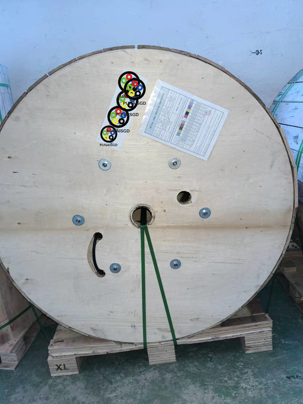 48 Core ADSS Fiber Optic Cable G.652D - 80/100m Span